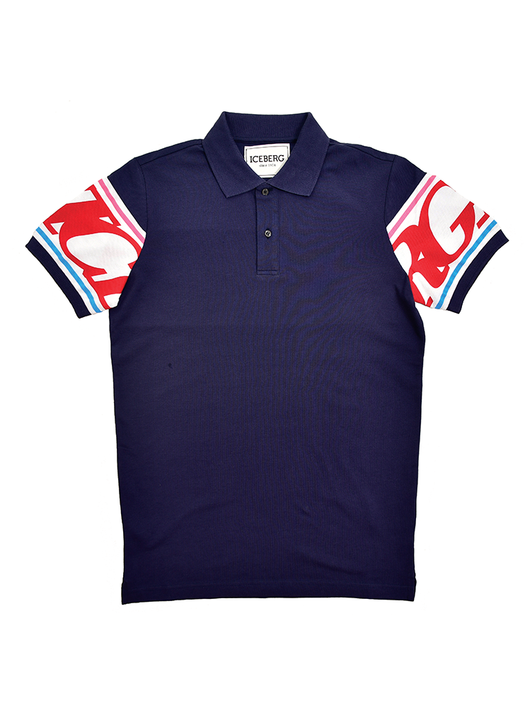 Iceberg LOGO SLEEVE POLO | Moda404 Men's Boutique